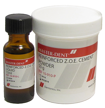 Reinforced Zinc Oxide Eugenol (ZOE) Material | Dentonics.com
