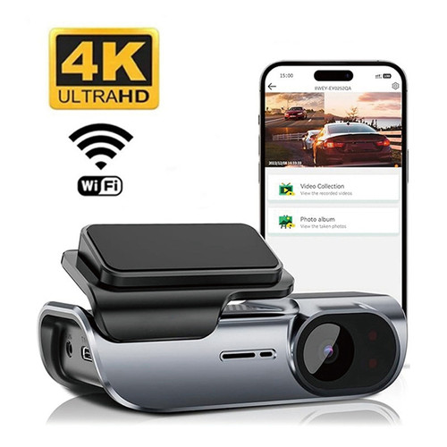 Car Dash Cam Dual Front 4K Rear Dash Camera No Screen Wifi Mobile ...
