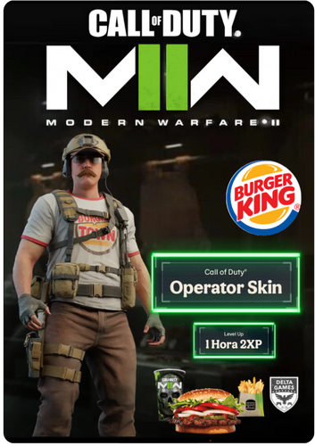 Modern Warfare 2 Burger King Operator Set | DELTA GAMES