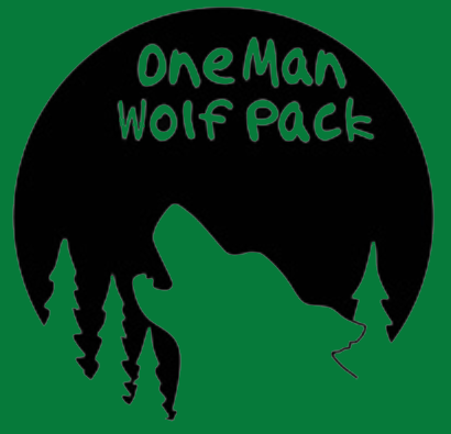 One Man Wolf Pack Moon T-shirt Transfers 12pc | Stock Transfers