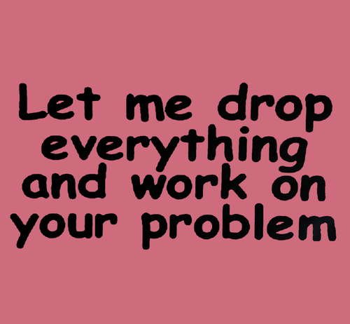 Let Me Drop Everything T-shirt Transfers 12pc | Stock Transfers
