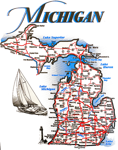 Michigan T-shirt Transfers 12pc | Stock Transfers