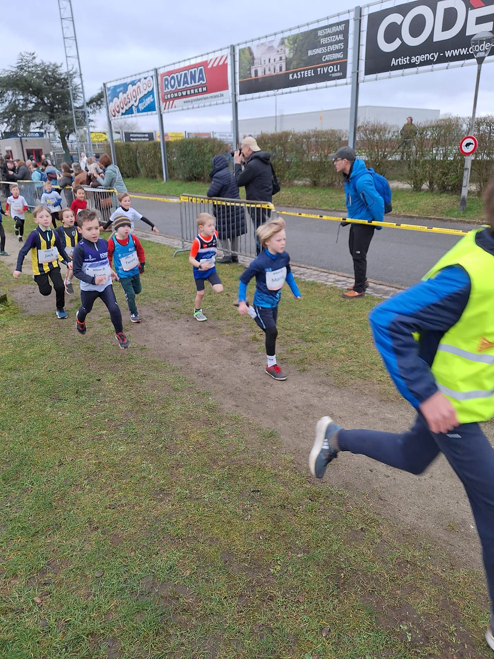 Veldlopen in Duffel en Lommel, Rune op IFAM en trail voor Nancy