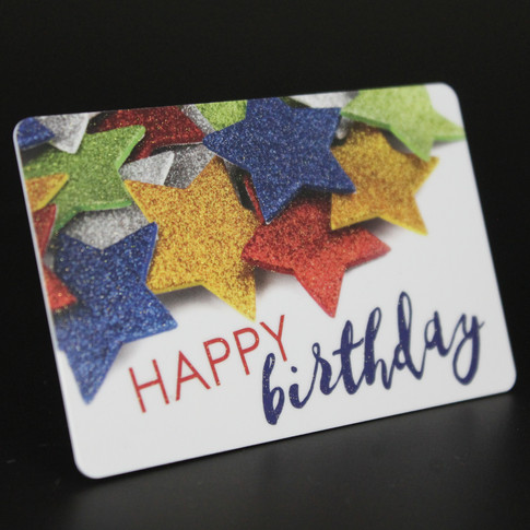 Glitter Gift and Key Cards | Glitter Card Finishes | PLI Cards