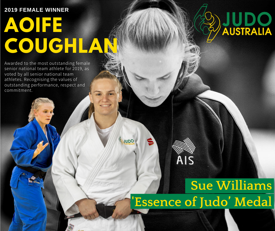 The Sue Williams ‘Essence of Judo’ Medal 2019 Winners – Judo Australia