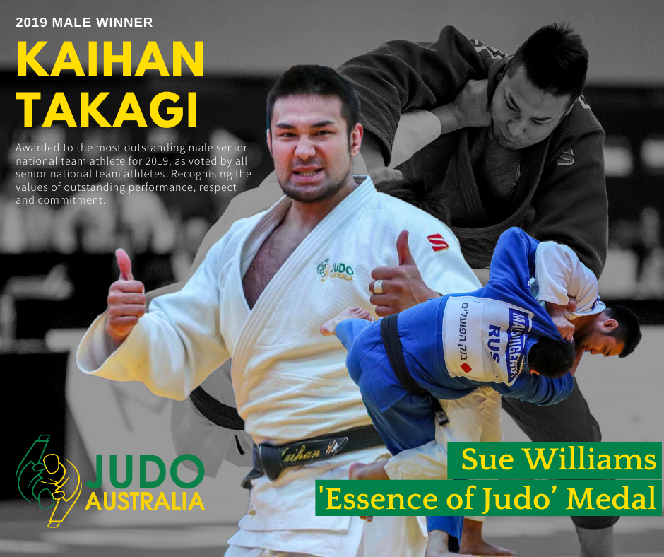 The Sue Williams ‘Essence of Judo’ Medal 2019 Winners – Judo Australia