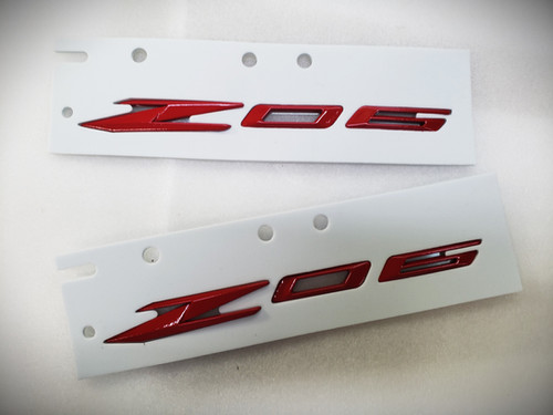 C8 CORVETTE Z06 SIDE EMBLEMS- ALL BODY COLORS | CRCP