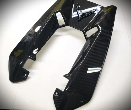 C8 ZO6 "STEALTH" CORVETTE CARBON FIBER ENGINE COVER | CRCP