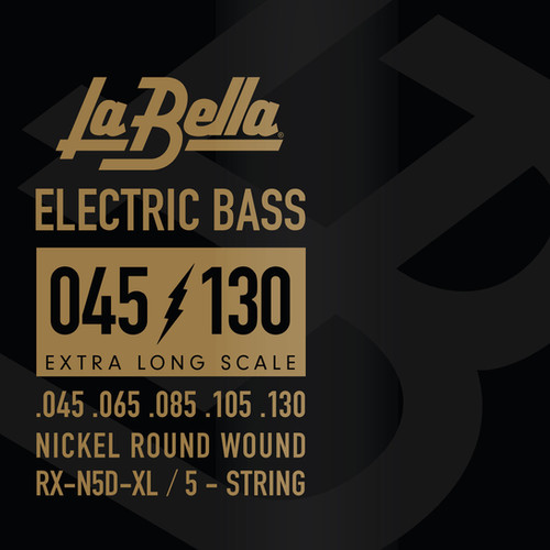 La Bella RX-N5D-XL 5S Extra Long Scale Bass Strings | Pro Spec Strings