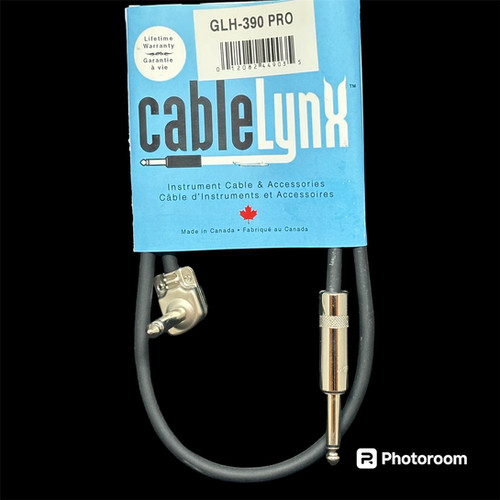 Cable Lynx GLH-390 PRO Instrument Patch Cable | Pro Spec Strings