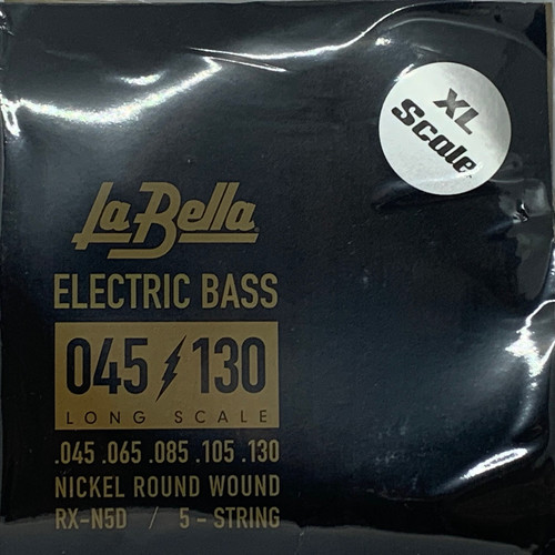 La Bella RX-N5D-XL 5S Extra Long Scale Bass Strings | Pro Spec Strings