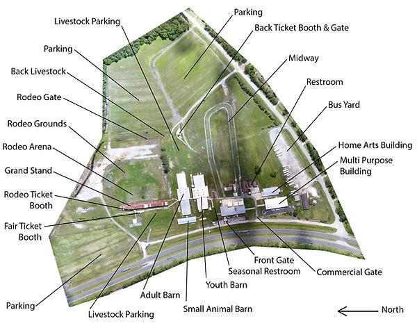 Fairgrounds Map | NE Florida Fair