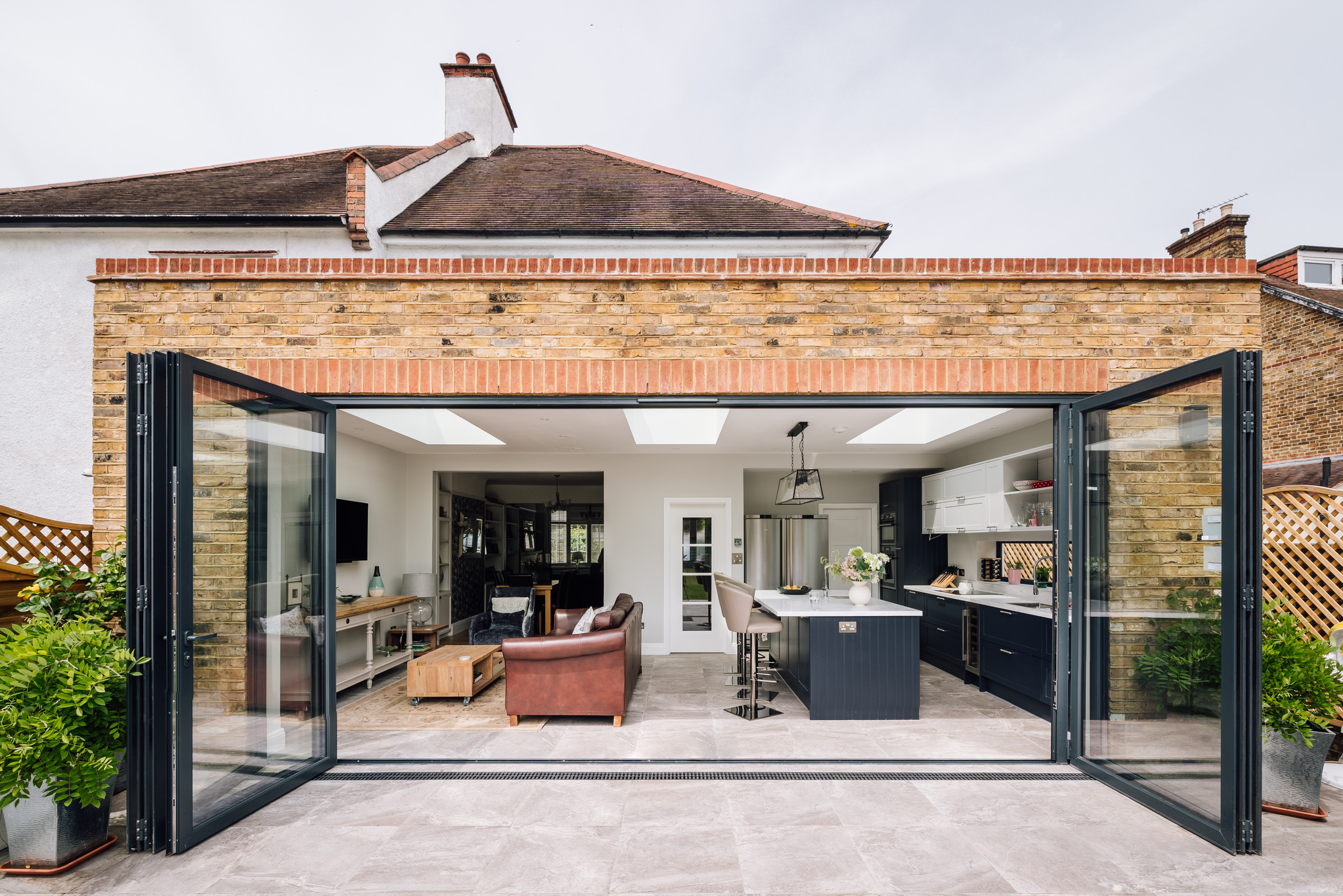 Reclaimed Brick House Extension Isleworth | MI Design Studios | London