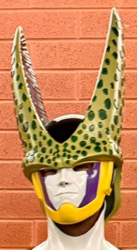 Perfect Cell 3D print helmet | Z Fighters Worldwide