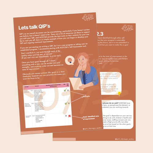 QIP Writing 101 | All Things Oshc