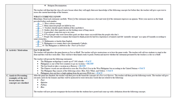 Domain 4. Curriculum and Planning | John Matthew B. Mags
