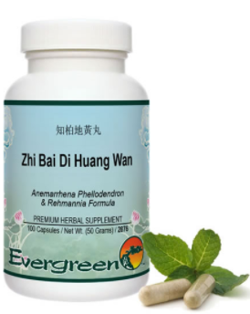 Zhi Bai Di Huang Wan - Capsules (100 count) | The Point of Health
