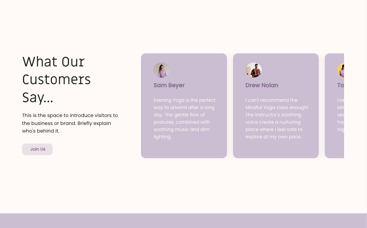 Pilates Yoga Studio | Wix Marketplace | Wix.com