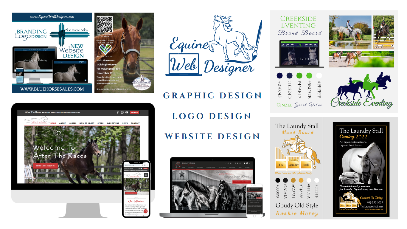 Equestrian Website Design, SEO, & Branding | Equine Web Designer