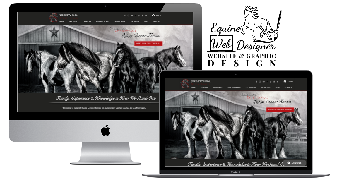 Equine Web Designer | Website & Graphic Design For Equine Businesses ...