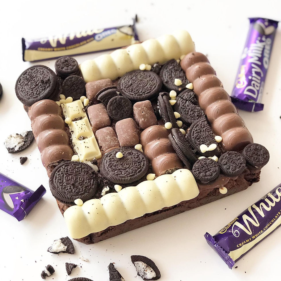 Giant Oreo Brownie | Rebakers Cakeaway