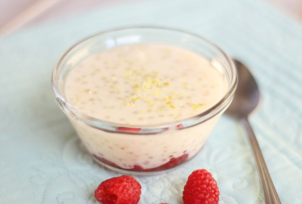 Dreamy Coconut Tapioca Pudding