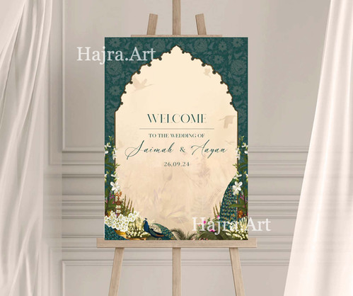 Gulshan Welcome Board | hajra-art