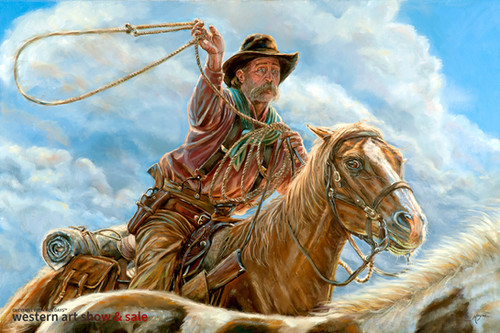 Ropin' the Paint, Gregory Mayse | CFD Old West Museum