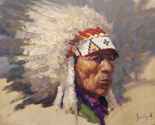 Lakota Chief, Brandon Bailey | CFD Old West Museum