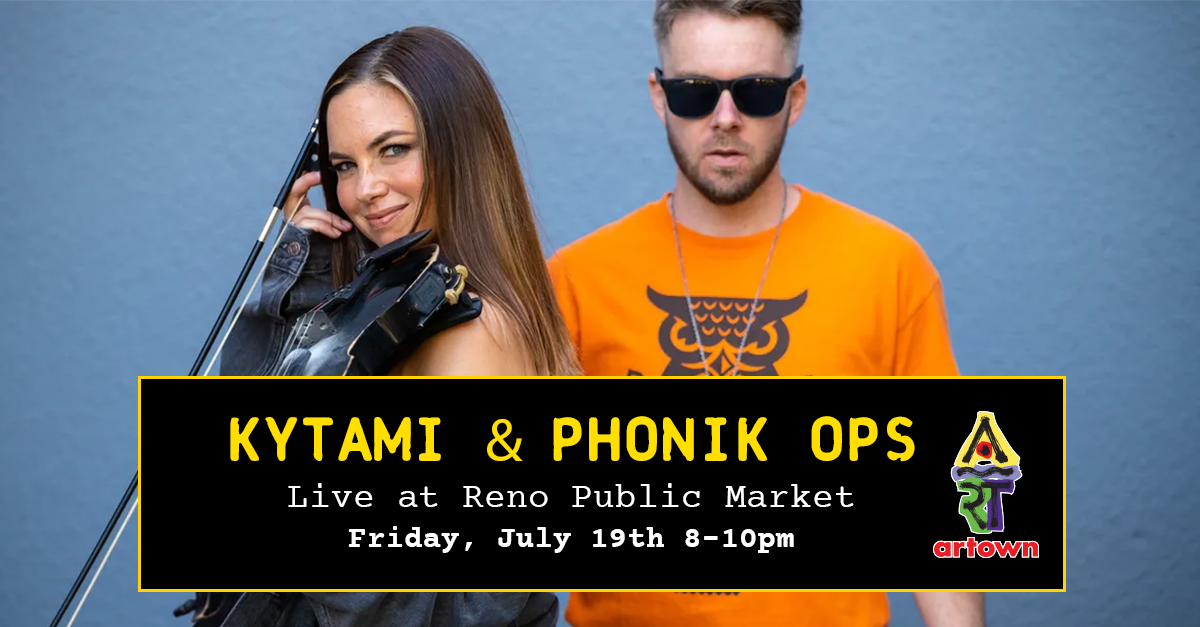 Kytami and Phonik Ops | Live at Reno Public Market for Artown | Reno ...