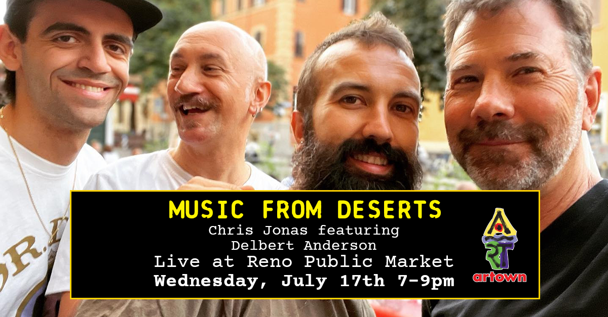 Music from Deserts: Chris Jonas featuring Delbert Anderson for Artown ...