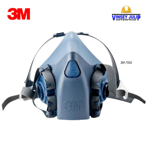 3M 7502 Double Cartridge Half Mask Respirator | Vinsey Julip