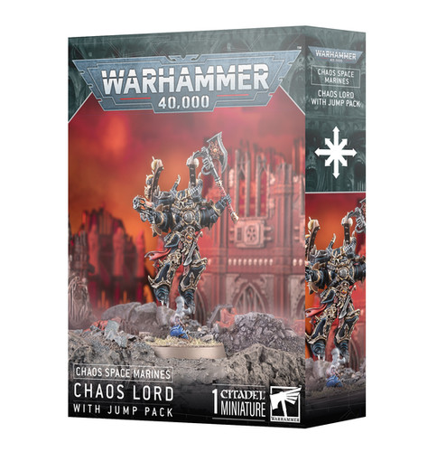 CHAOS SPACE MARINES: LORD WITH JUMP PACK | Rogue Traders Gaming