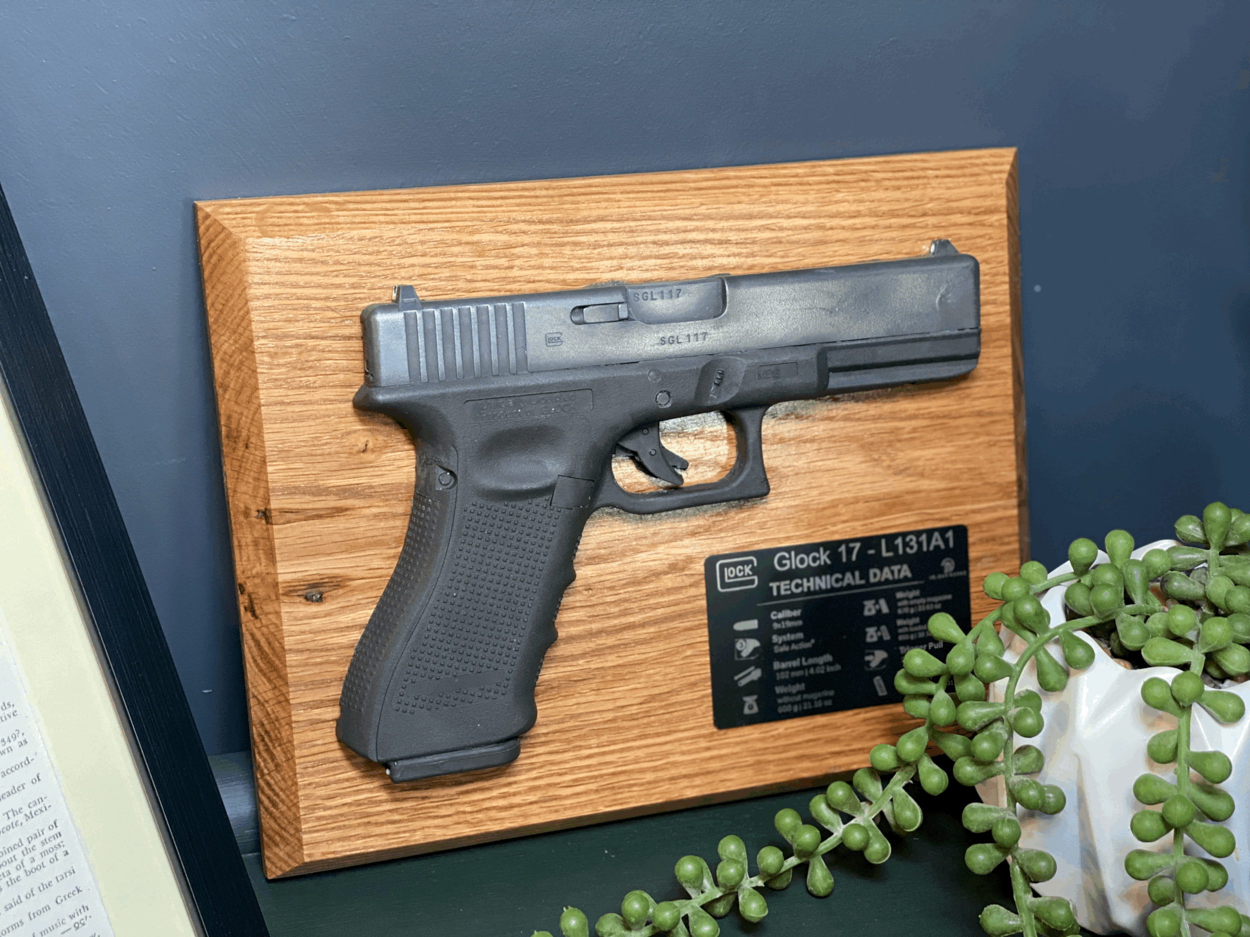 77 - Glock 17 L131A1 Cold Cast Half Weapon | All Arms PRI