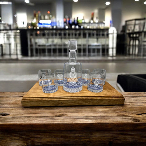 7 RHA - Whisky Decanter Set | All Arms PRI
