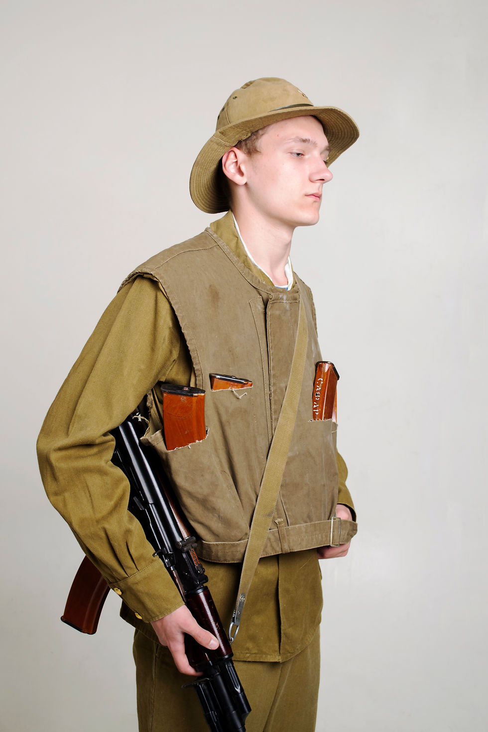 Brief overview of Soviet webbing Afghanistan gear and chest rigs used ...