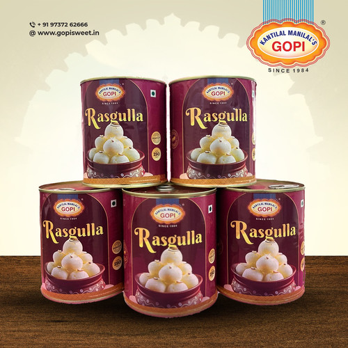 Delicious Rasgulla Tin: Traditional Indian Sweet, Perfect for Festivals ...