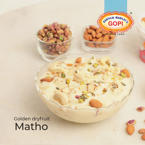 Premium Golden Dry Fruit Matho - Delicious & Healthy Snack Option