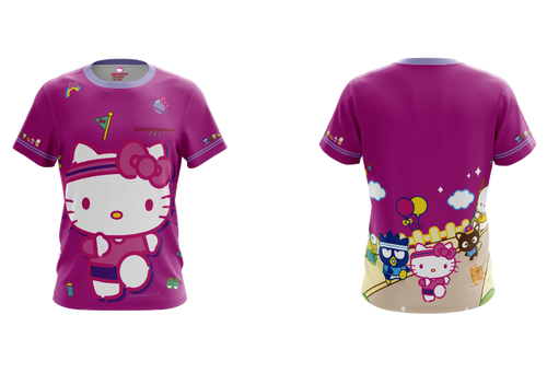 Playera MC morada Hello Kitty and Friends Fun Run | Zero Drop
