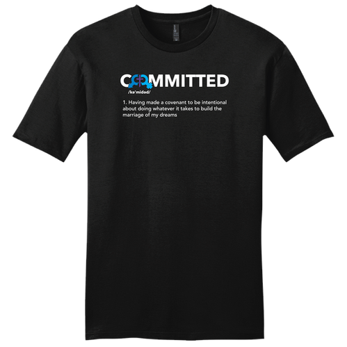 Committed | T-Shirt - Black | Press N’ Sow