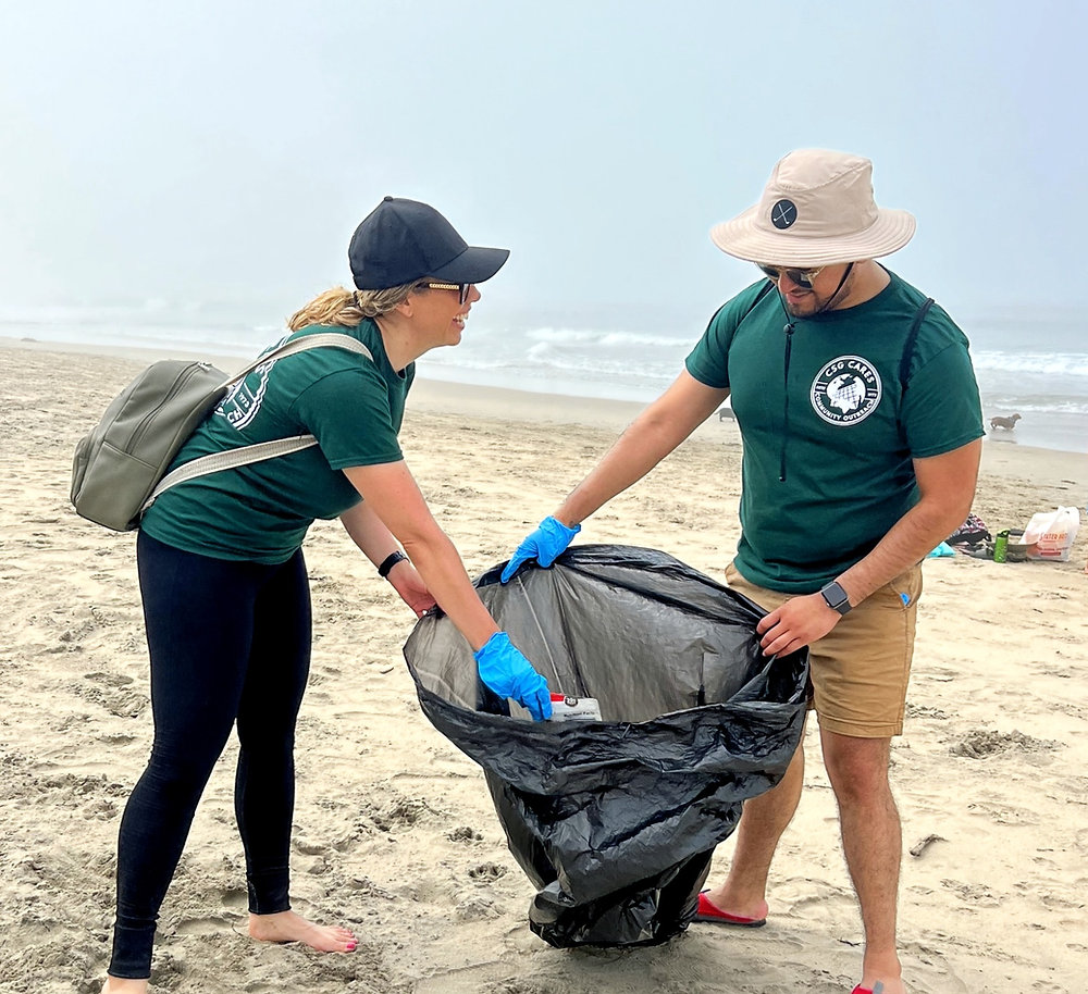 Making a Difference: CSG Volunteers at Beach Clean Up for Community ...