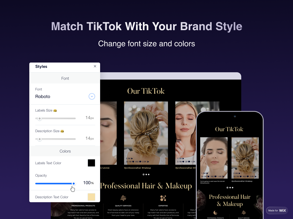 TikTok Feed | Wix App Market | Wix.com