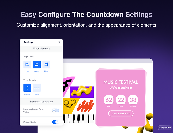 Count Down App | Wix App Market | Wix.com