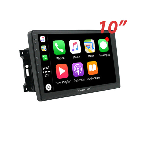 Nakamichi Wireless Apple head unit compatible Dodge Caliber 2009-2011 ...