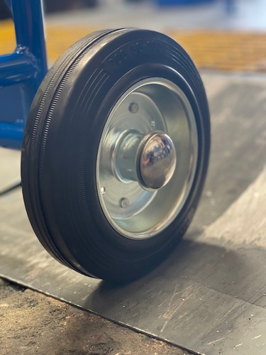 Large Steel Centred Wheels - 200 mm (Pair) | Klime-Ezee