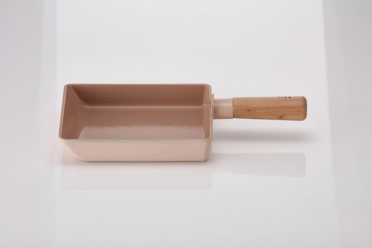 FIKA Square Egg Pan - Peach | illo