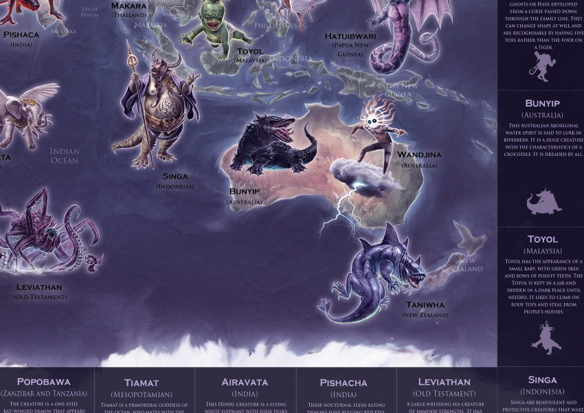 Product Update: Mythical Monster Premium Map