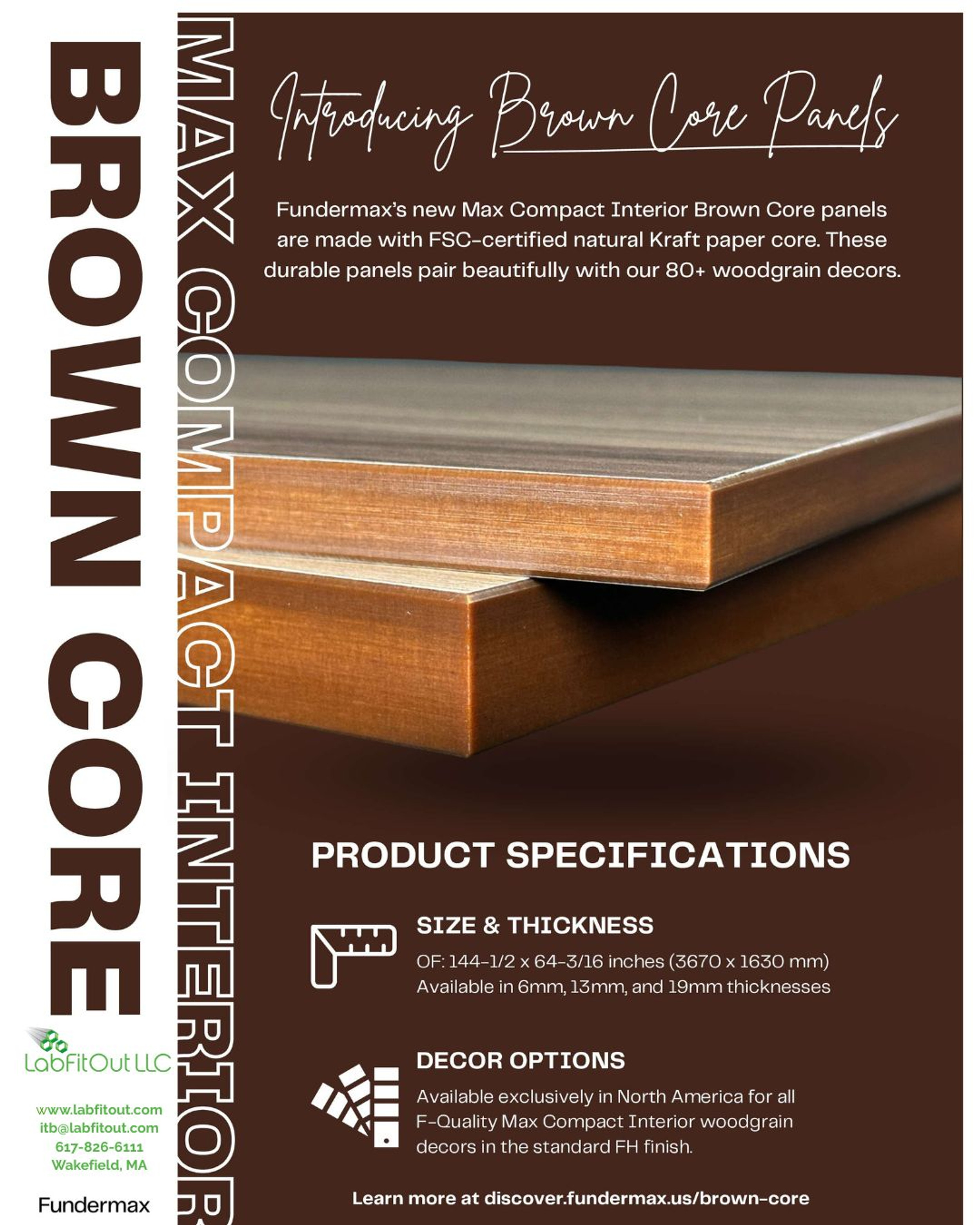 Product Highlight: Introducing the New Max Compact Interior Brown Core ...