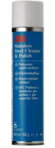 RJP3MFN510037453 Limpeza E Polimento P/ Aco Inox 600ml (3M) | RJP Clean Solution