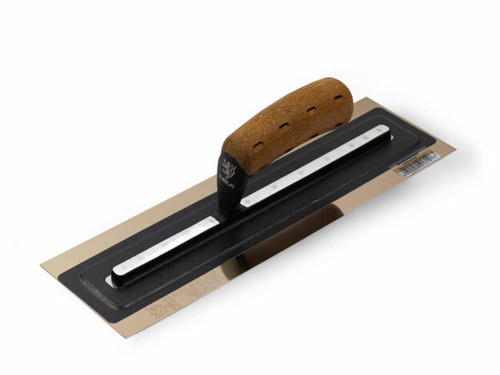 NELA Flex II Gold Stainless Trowel Premium -405x110mm | Sayers Tools